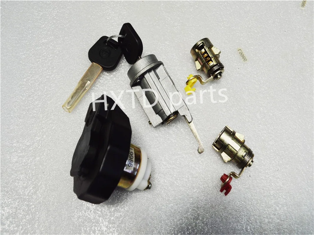 1set 1104911100009ZH Entire vehicle lock cylinder assembly, Foton Aumark