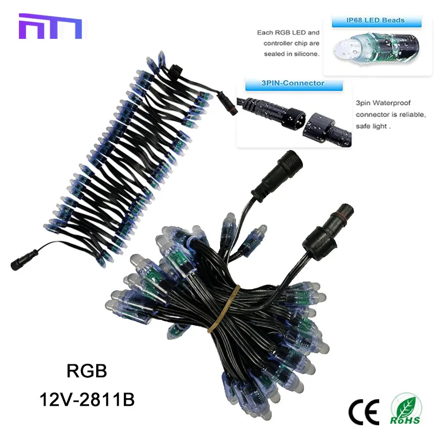 WS2811-12V-Pixel-Light-Addressable-Waterproof-RGB-Full-Color-Sign ...