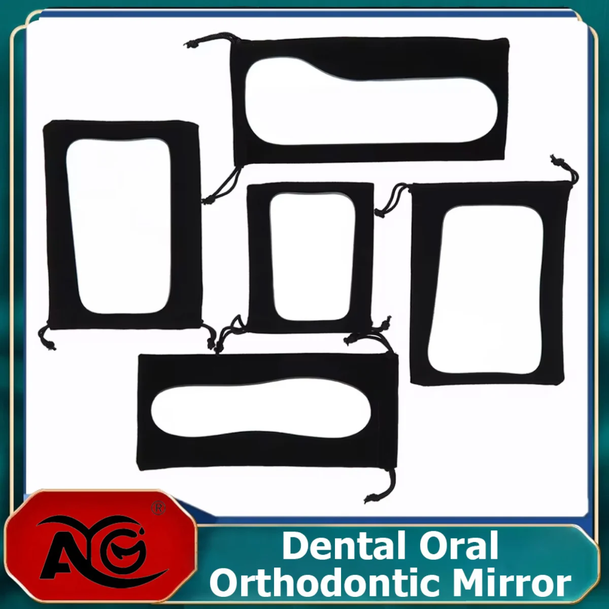 AG 1Pcs Dental Orthodontic Mirror Photography Double-Sided Mirrors ...