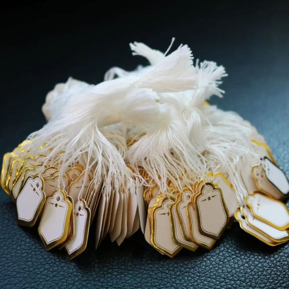 100Pcs-Hanging-Blank-Tags-Jewelry-Price-Labels-Hangtags-Display-Tool ...