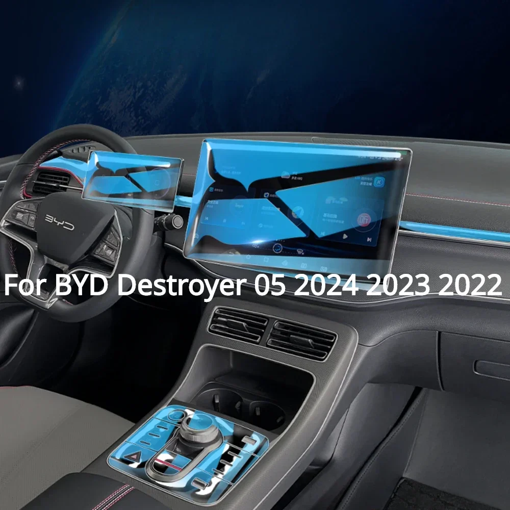 For-BYD-Destroyer-05-2024-2023-Accessories-Car-interior-film ...