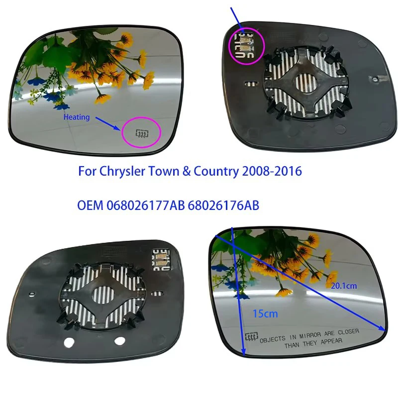 For Chrysler Town & Country 2008-2016 Auto parts rearview mirror ...