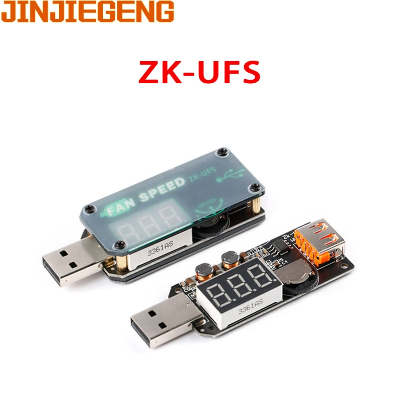 ZK-UFS-USB-Fan-Governor-Timer-LED-Dimming-Module-5V-5W-Voltage ...