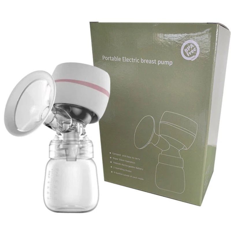 Electric-Breast-Pump-for-Hands-Release-Milk-Suction-Machine-Backflow ...