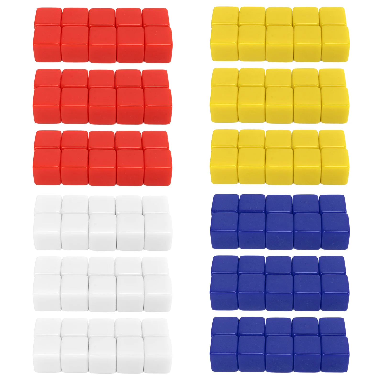 DIY-Dice-Set-Write-On-Dice-Compact-6-Sided-Antioxidant-Waterproof-16mm ...