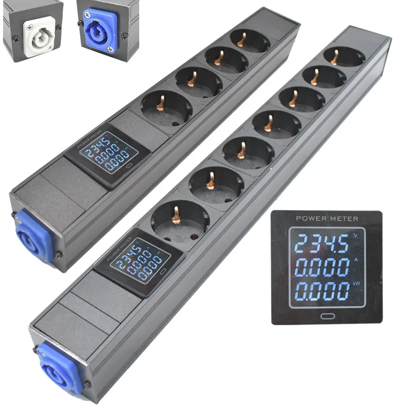 Schuko-adaptor-EU-socket-PDU-Power-Strip-2-10-AC-Power-Link-Output-Box ...