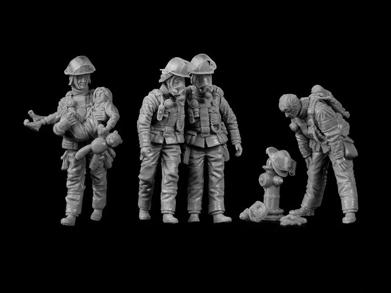1-35-Scale-Die-cast-Resin-Figure-Israeli-Soldier-Model-5-person ...