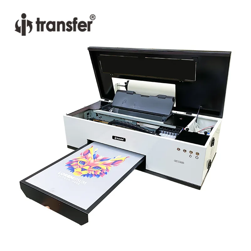 A3 L1800 Offset Heat Transfer Printer with White Ink Circulation and ...