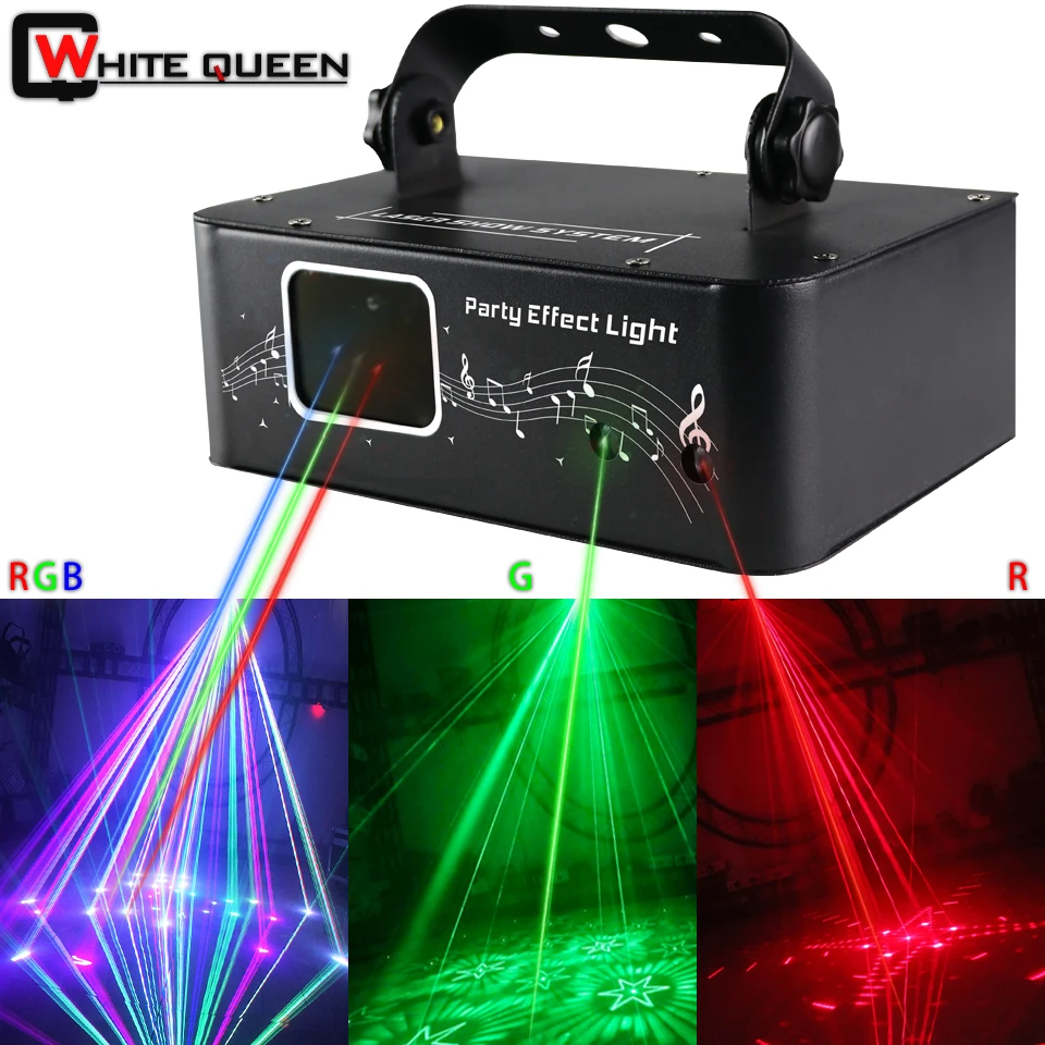RGB Laser Beam Line Scanner, RGB, Padrões RG, 2in 1, DJ, Disco ...