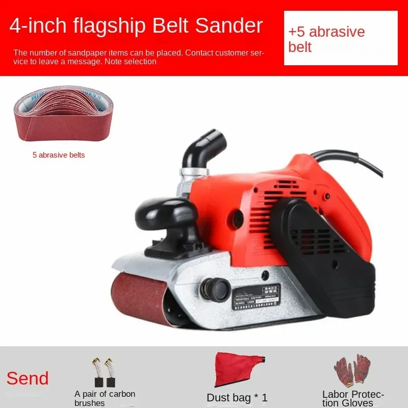 Upgrade Electric Flip Belt Sander Portable Sander Mini Surface Sander ...