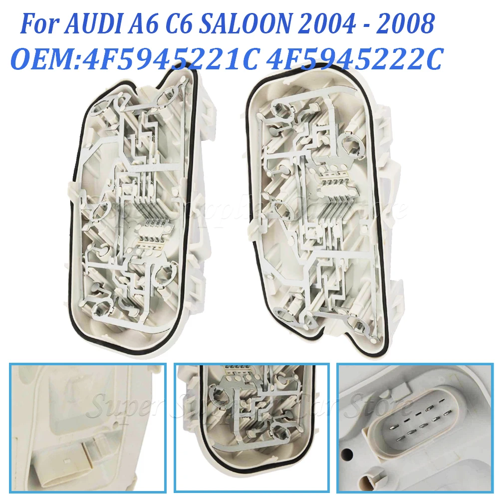 For-Audi-A6-C6-2005-2008-4F5945222C-4F5945221C-Rear-Taillight-Circuit ...