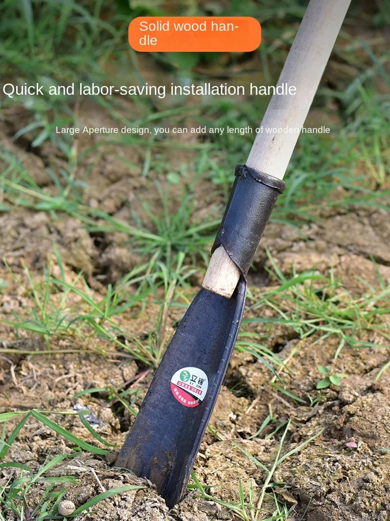 Pit-Digging-Hand-Forged-Artifact-Tool-Digging-Electric-Pole-Hole-Shovel ...