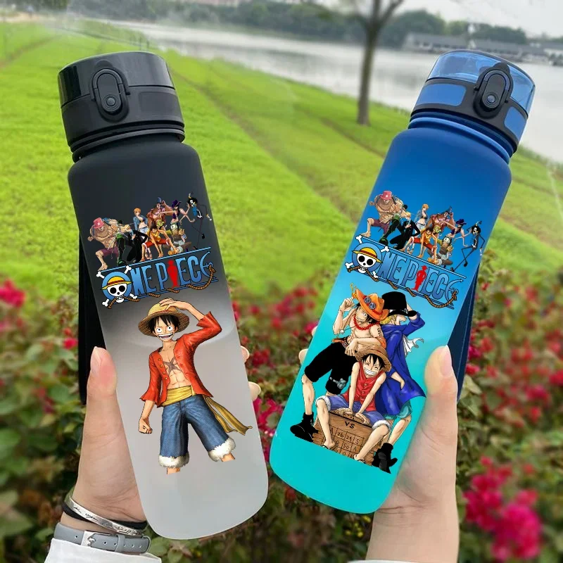 One Piece Anime Water Bottle Egg Head Island Luffy Zoro Chopper Nami ...