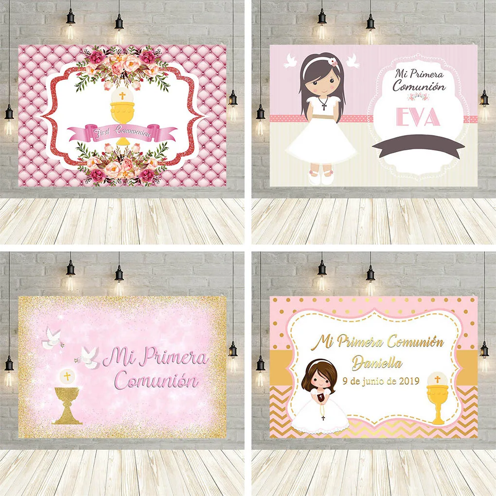 First Communion Banner Ideas Examples