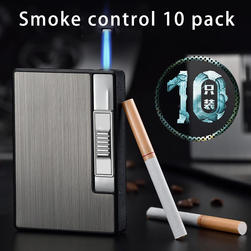 Creative-Automatic-Cigarette-Box-Lighter-10-Pack-Personalized ...