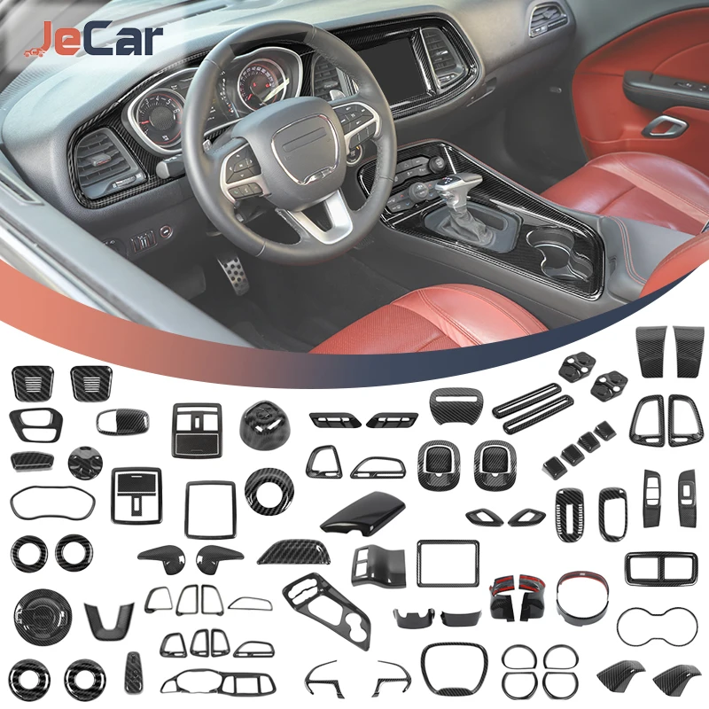 JeCar-Car-Central-Control-Instrument-Panel-Frame-Cover-Steering-Wheel ...