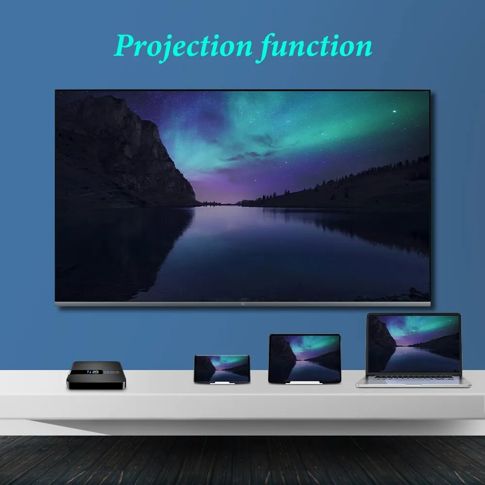 H20 Smart Android TVBox Android 10.0 2GB 16GB 4K HD H.265 Mediaplayer ...