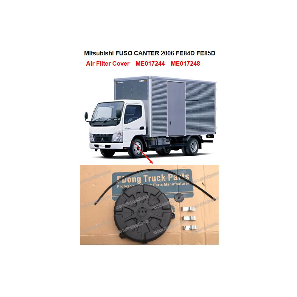 FDONG Air Filter Cover Air Cleaner Box Housing Cover Lid W/Clamps For ...