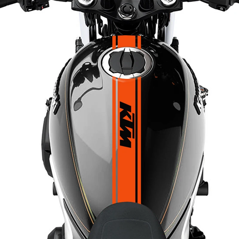 50cm Motorcycle Stickers Car Motorcycle DIY Fuel Tank Cover Reflective ...