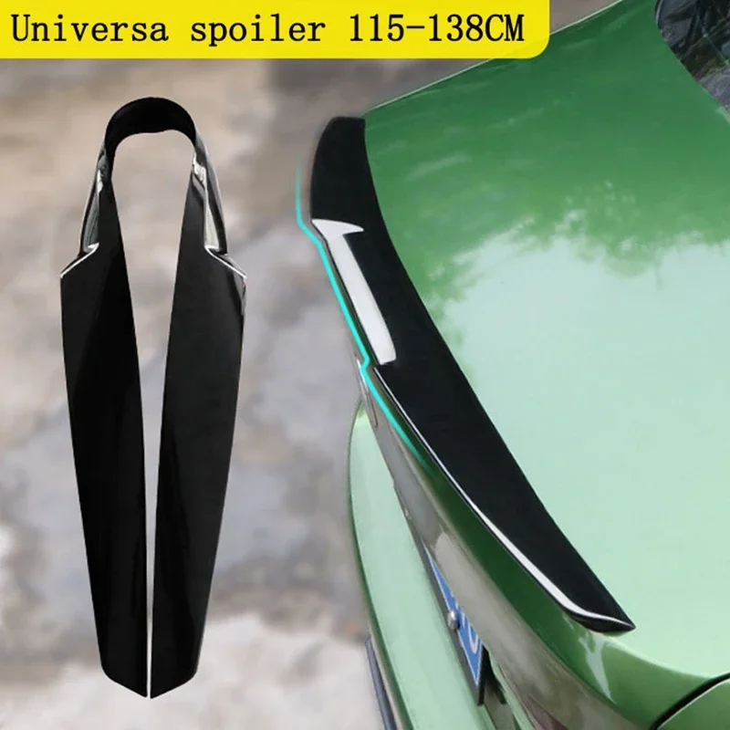 Nuovo-Spoiler-universale-per-auto-Car-Free-perforato-Top-Center-Wing ...