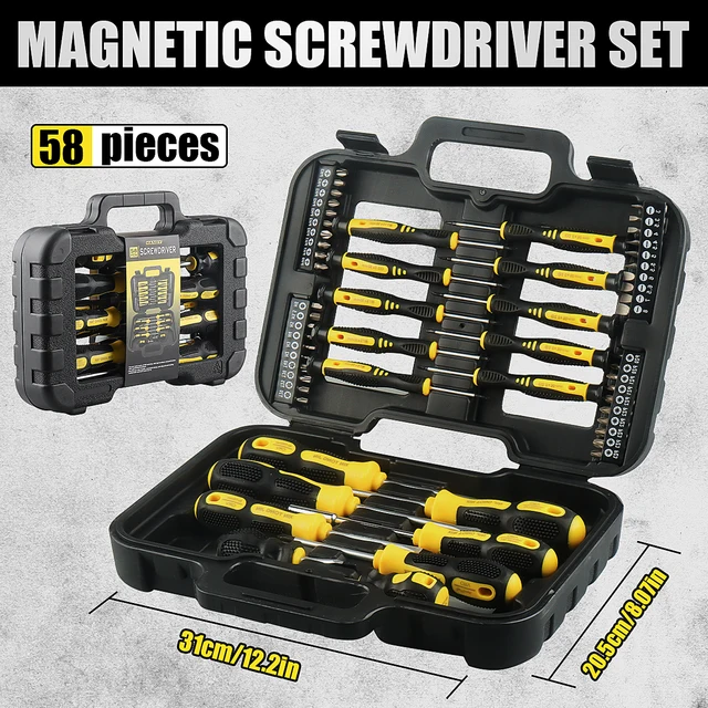 Screwdriver Set With Case