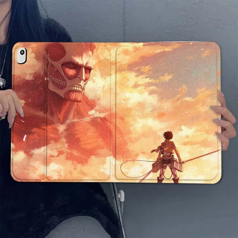 Attack on Titan Anime For iPad Pro Air Mini 1 2 3 4 5 6 7 7th 8th 9th ...