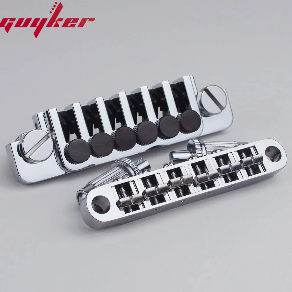 Guitar-Saddle-Bridge-Tune-O-Matic-Bridges-GM003-Vintage-TP6-Tailpiece ...