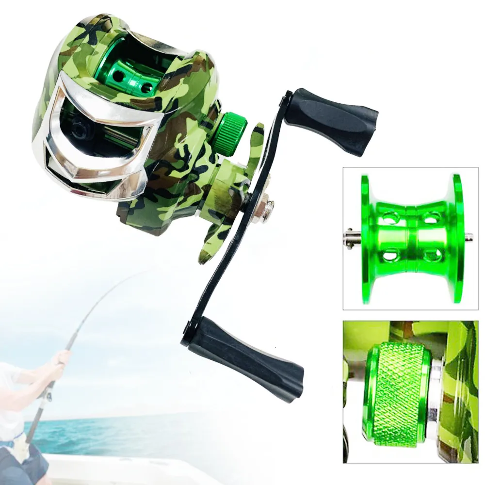 Arraste Sistema De Freio Magnético Carretel De Pesca, Baitcasting Reels, Alta Velocidade, Perfil ...