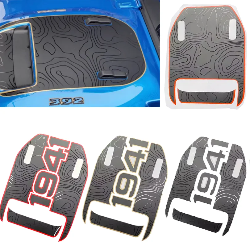 Topographic-Topo-Map-Hood-Decal-Sticker-1941-Vinyl-Wrap-Graphics-for ...