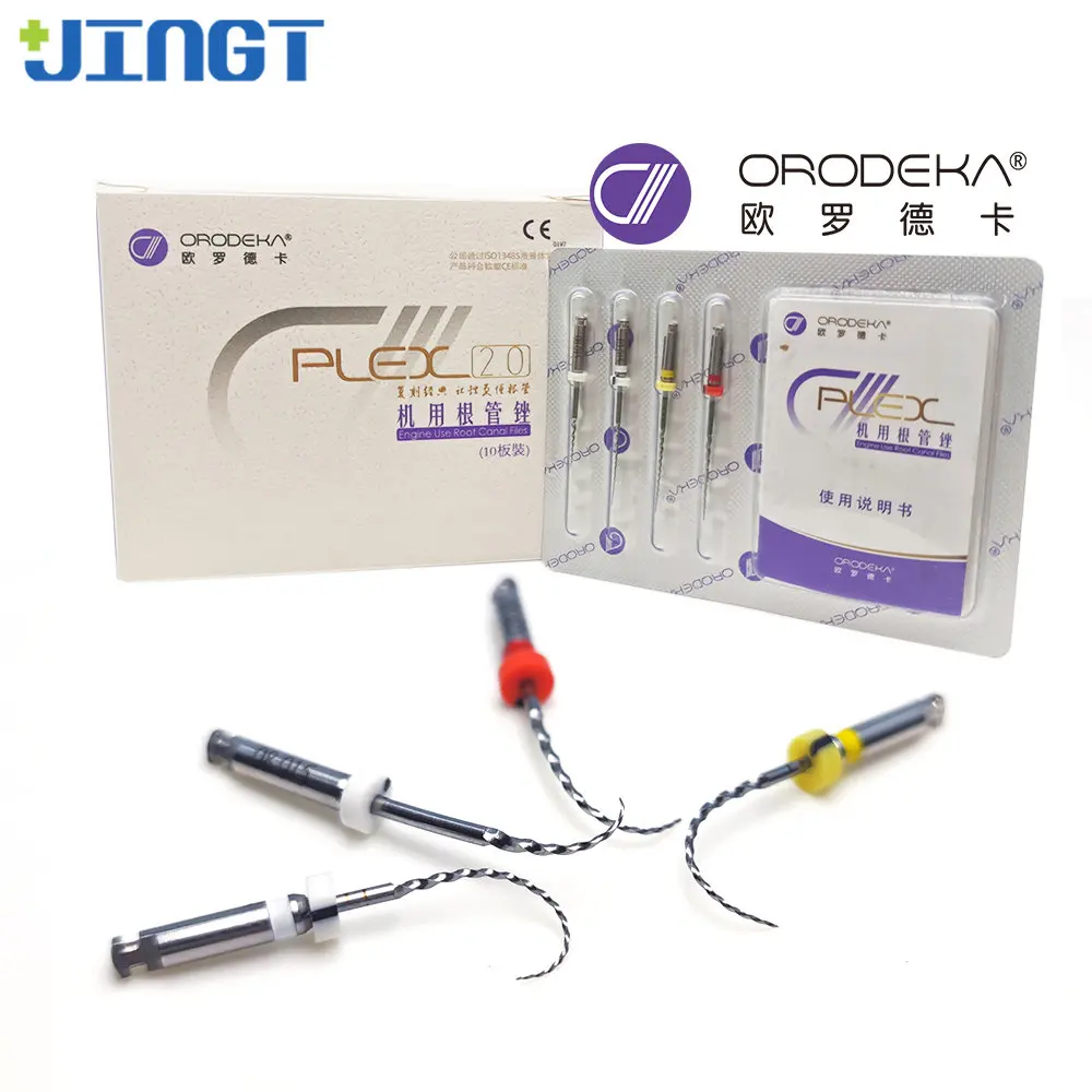 ORODEKA-4pcs-Dental-Endo-Root-Files-Canal-Universeral-Engine-Use-Rotary ...