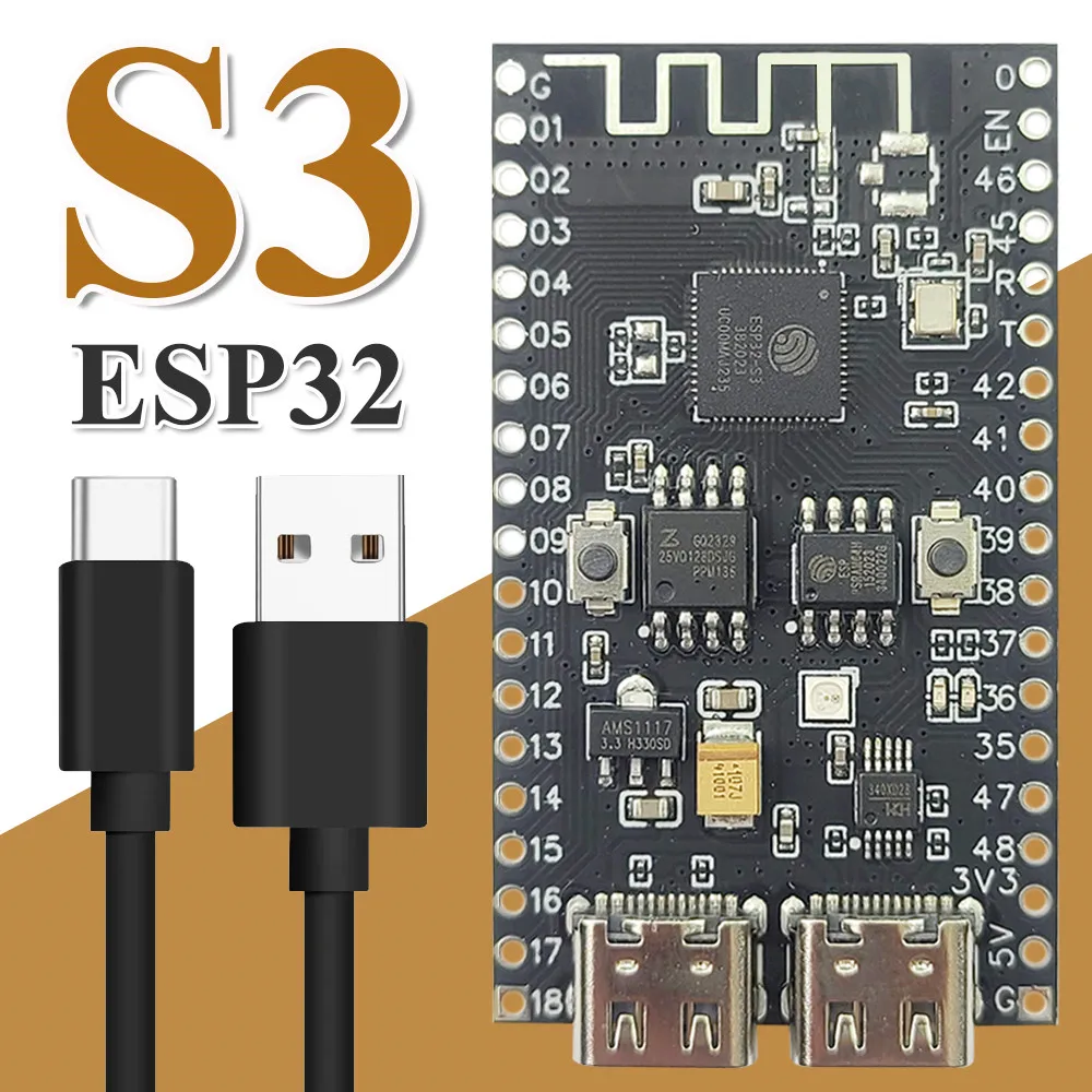 Esp32 S3 N16r8 2 4g Modulo Wifi Per Scheda Di Sviluppo Arduino Mcu 8mb Psram 16mb 