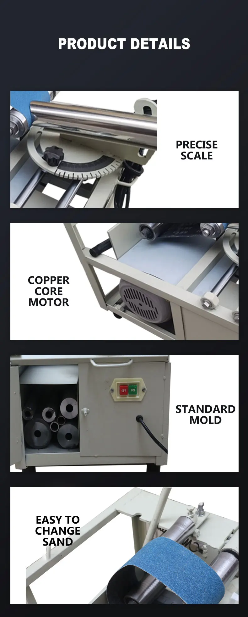 Buy New Grinding Machine Electric Beveling Machine Stainless Steel ...