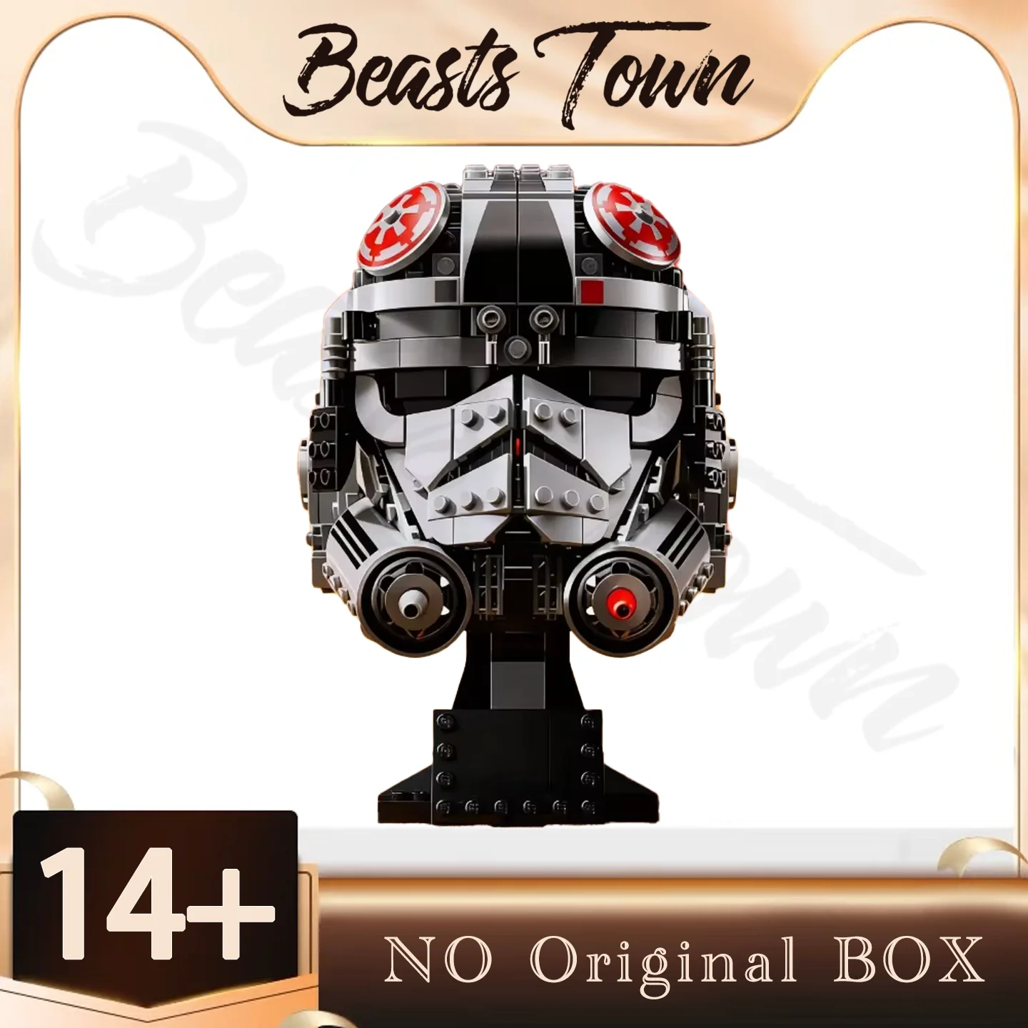 2025 New AT-AT Driver Helmet Star Battle 3D Assemble Miniatures ...