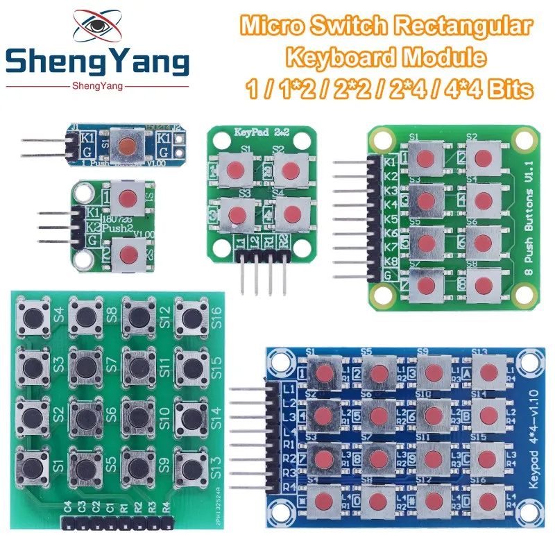 Micro-Switch-para-Arduino-teclado-Matrix-bot-o-de-8-bits-bot-o ...