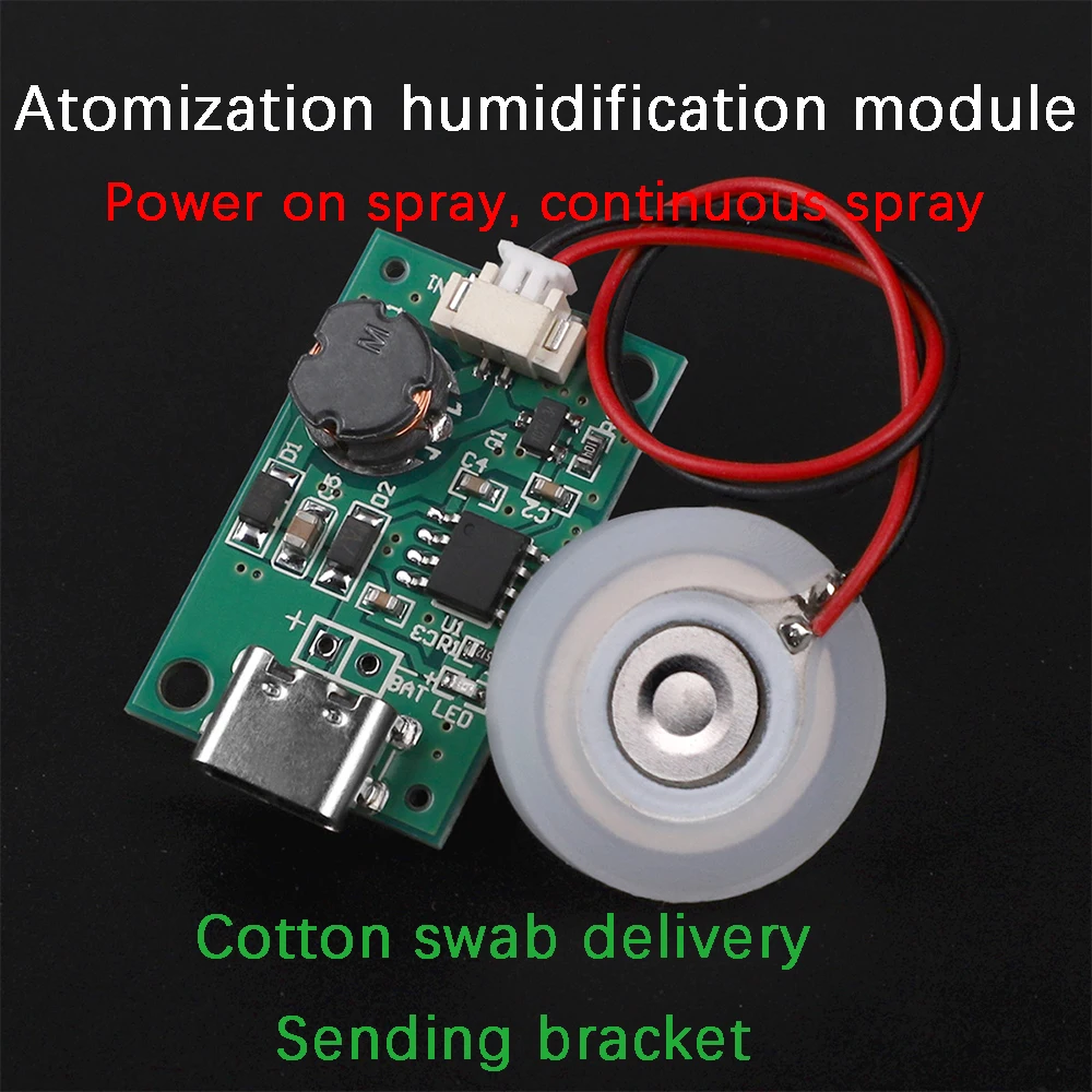 USB-Type-C-5V-Mini-Humidifier-Mist-Maker-Driver-Board-DIY-Kits-Module ...
