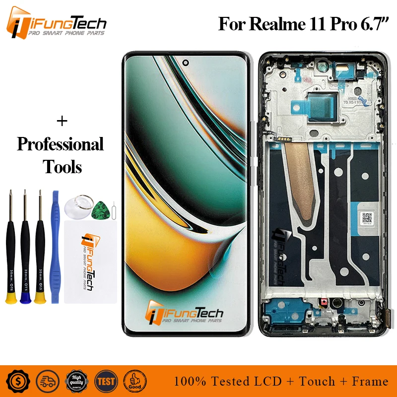 Original-6-7-For-OPPO-Realme-11-Pro-RMX3771-Display-LCD-Touch-Screen ...