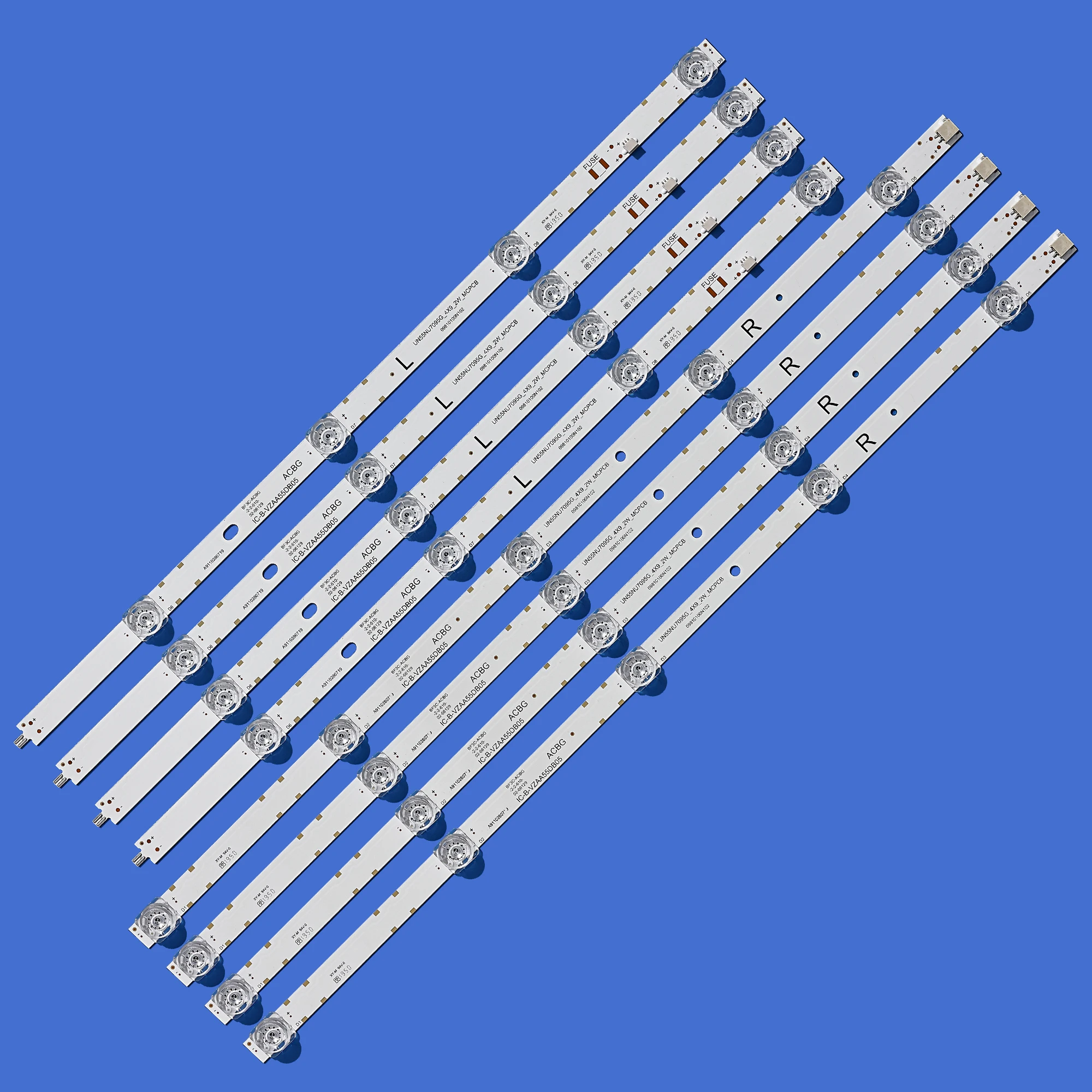 LED-Backlight-strip-for-55-inch-TV-UN55NU7095G-UN55NU7095G-4X9-2W-MCPCB ...