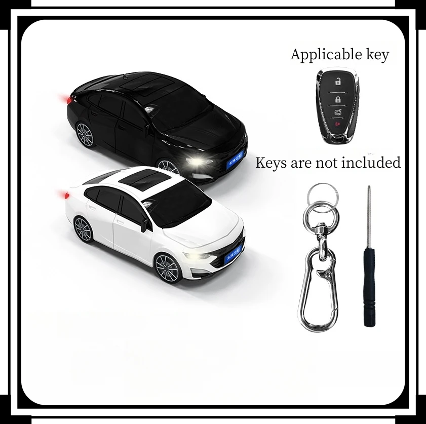 For-Chevrolet-Malibu-Key-Cover-Car-Model-Key-Protective-Case-Creative ...