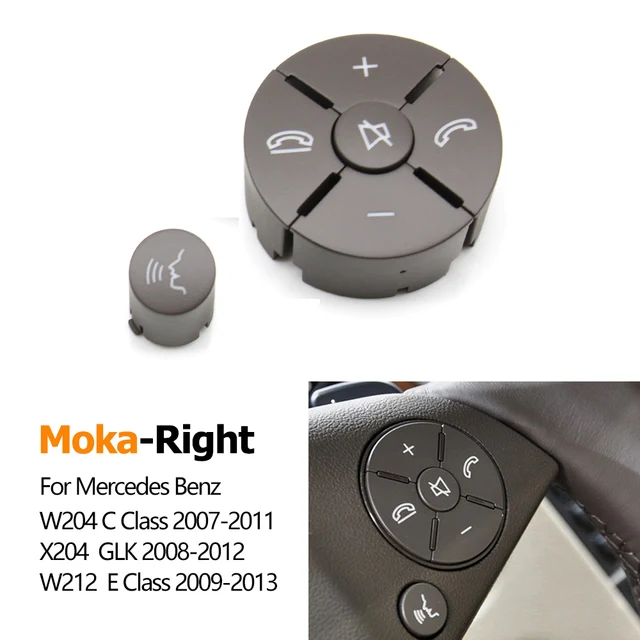 Car Multi-Function Steering Wheel Button Keys For Mercedes Benz C E GLK ...