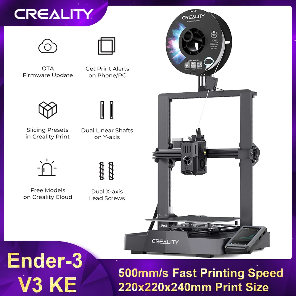 Creality-Ender-3-V3-KE-3D-Printer-Upgrade-Sprinte-Direct-Drive-Extruder ...