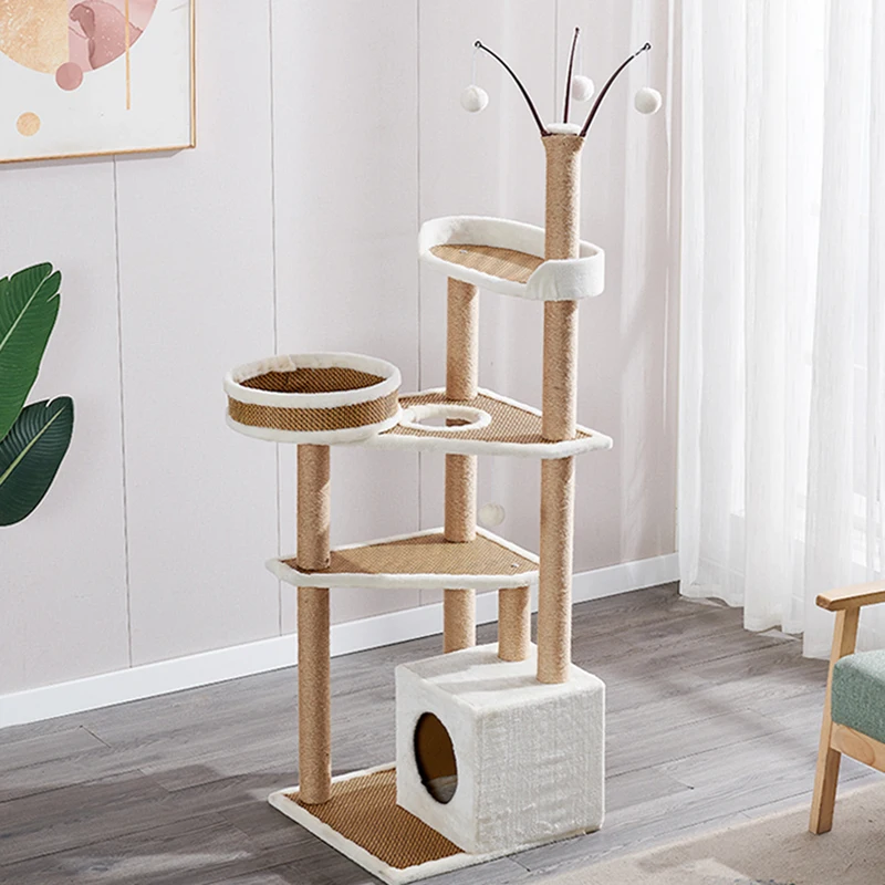 Towers-House-Indoor-Cat-Shelf-Wall-Furniture-Scratch-Post-Cat-Shelf ...