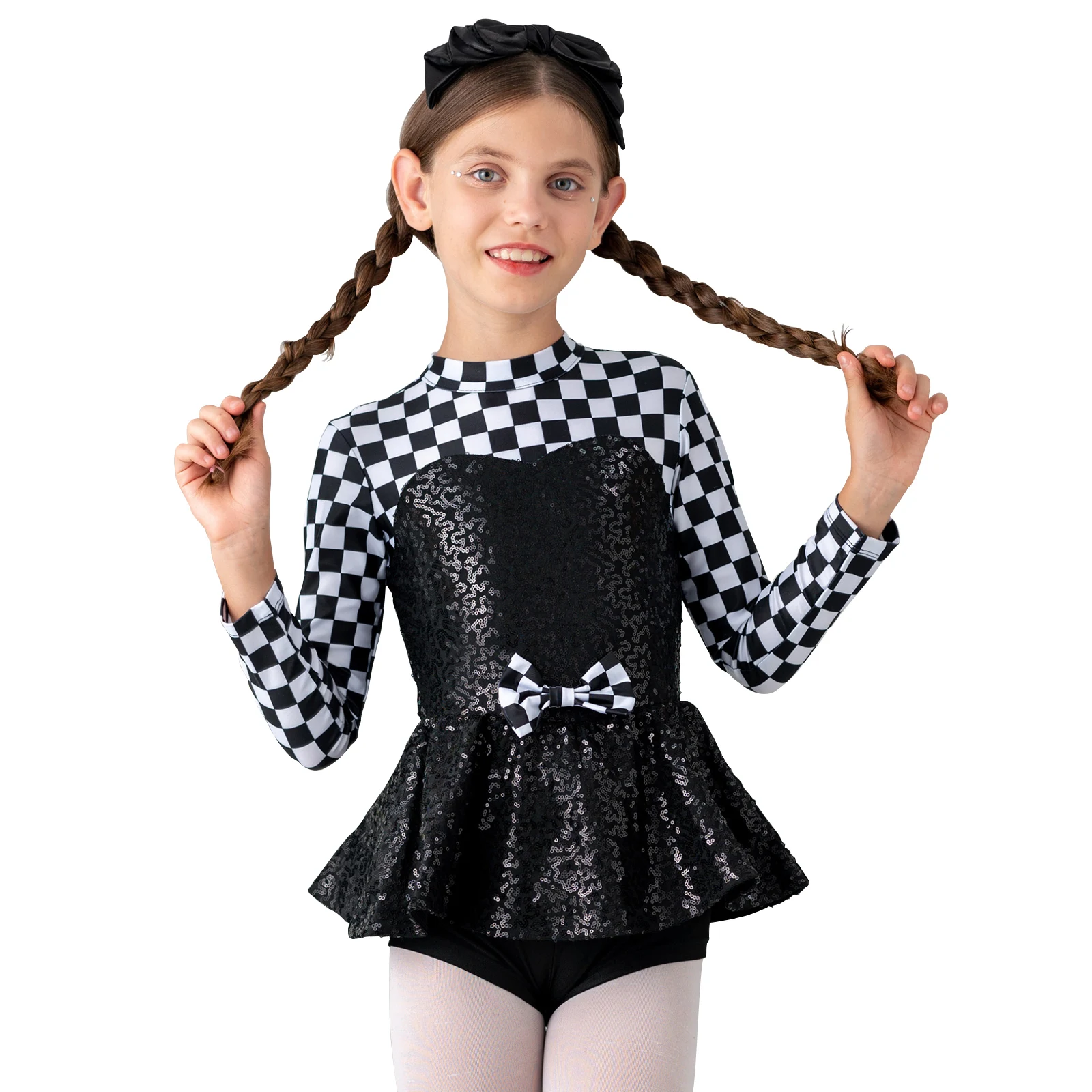Child-Girls-Halloween-Circus-Clown-Ballet-Dance-Dress-Leotard-Kids-Car ...