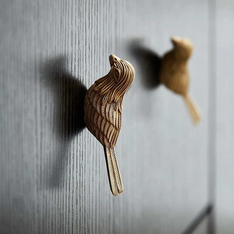 Brass-Animal-Creative-Bird-Handle-Modern-Simple-and-Light-Luxury-Golden ...