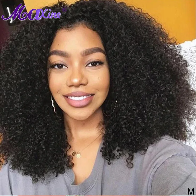 Afro-Kinky-Curly-Wig-Kinky-Curly-Lace-Front-Human-Hair-Wigs-for-Women ...