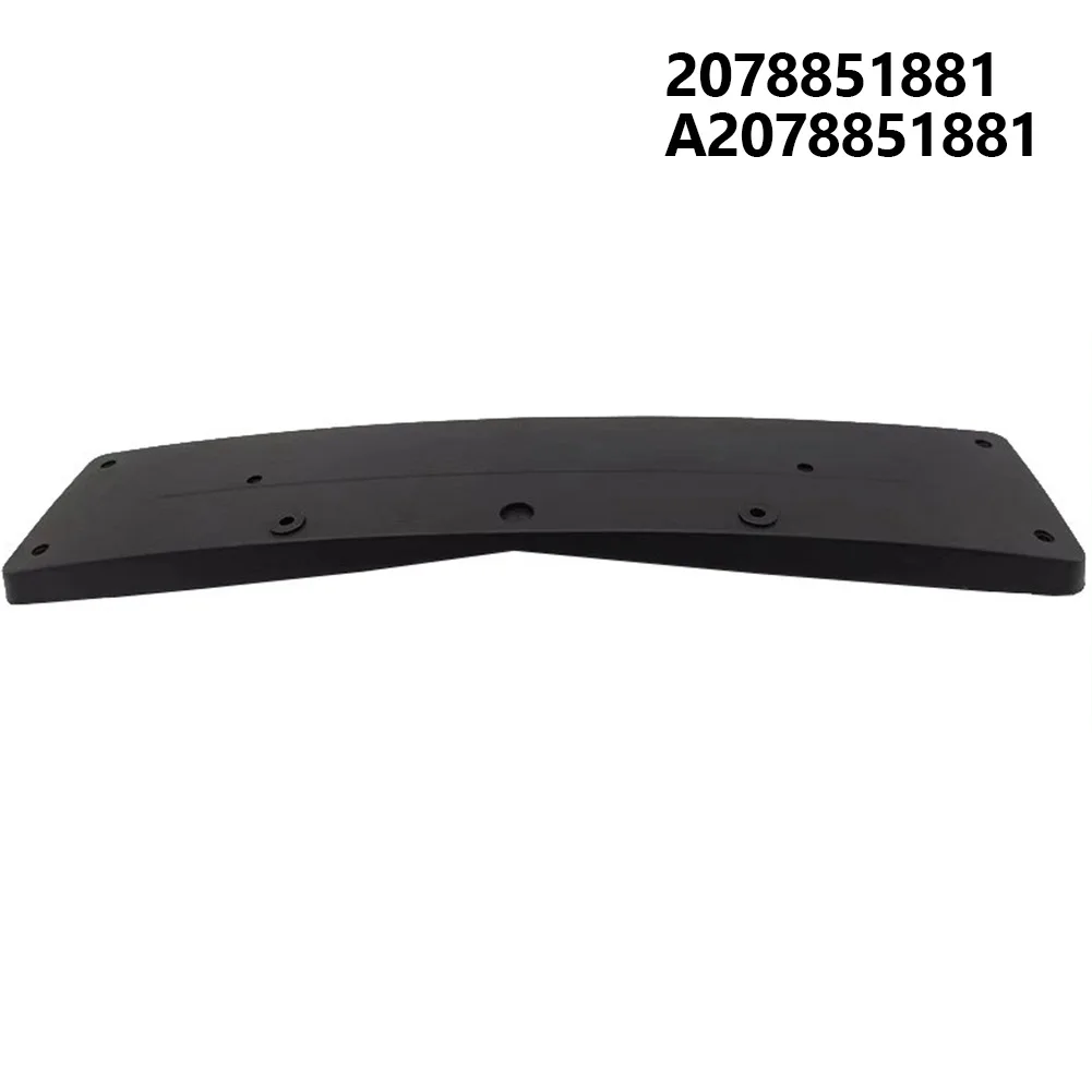 1x-Black-Front-Bumper-License-Plate-Frame-Bracket-For-Mercedes-E-CLASS ...