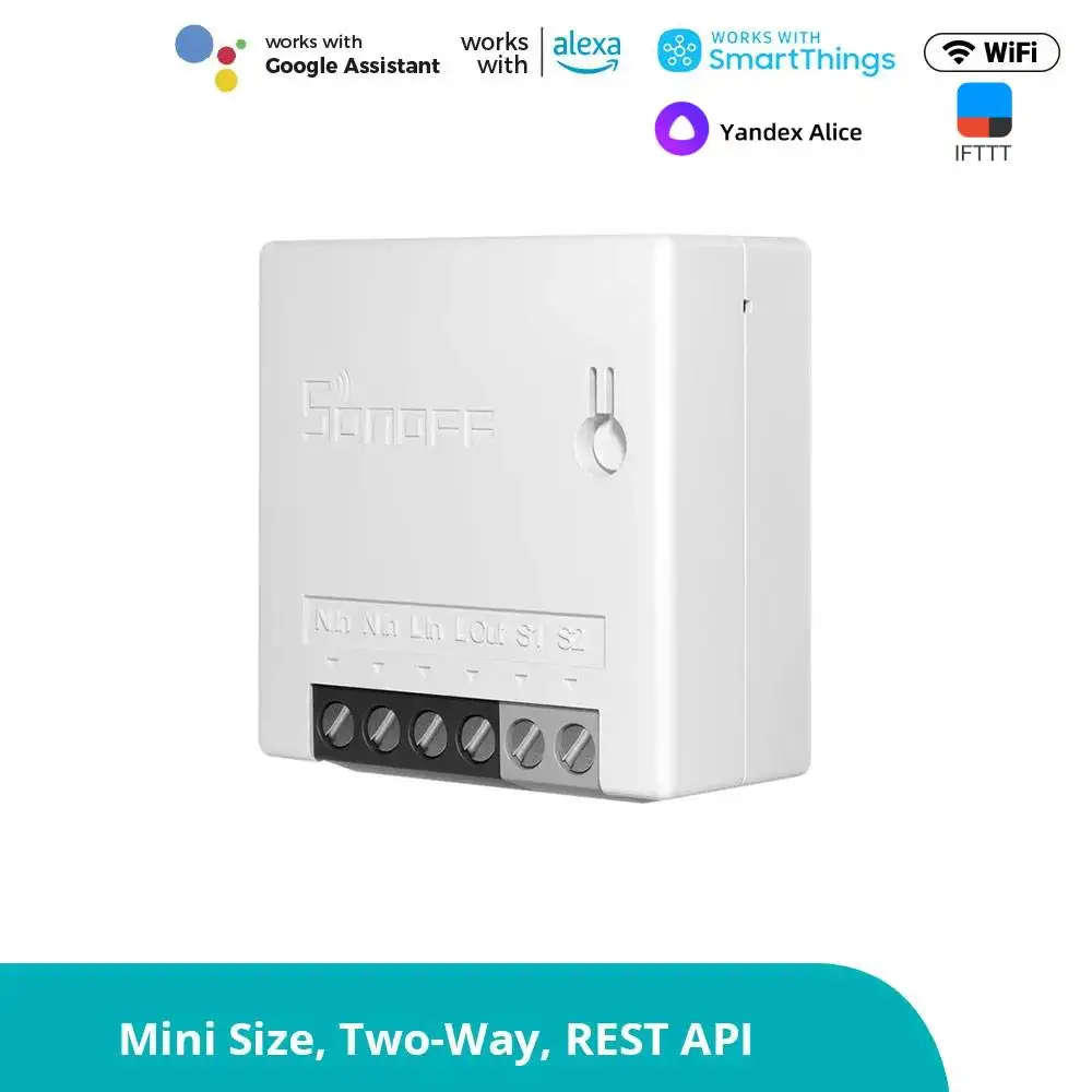 SONOFF MINIR2 Two Way Switch Mini Wifi Smart Home Automation Modules ...