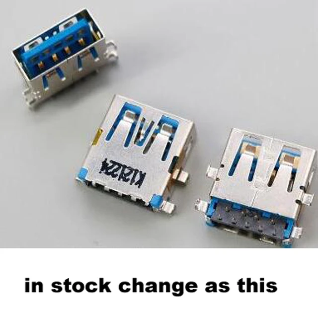 10Pcs Usb Type A Standard Port Female Solder Jacks