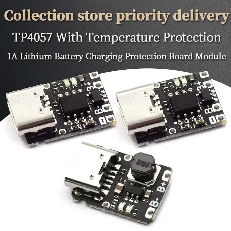 Type-C-USB-TP4057-1A-Lithium-Battery-Charging-Protection-Board-Module ...