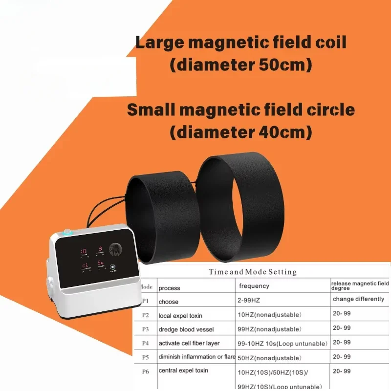 Magnetotherapy Focused Magnetic Field Resonance Physiotherapy Device ...
