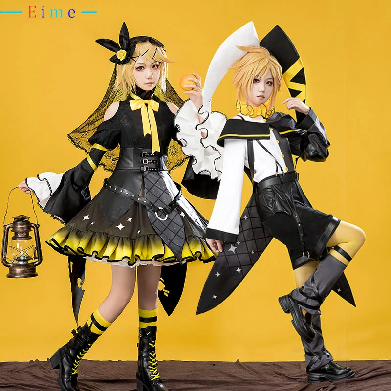 Rascal-Collab-Raccoon-Rin-Len-Cosplay-Costume-Fancy-Party-Suit ...